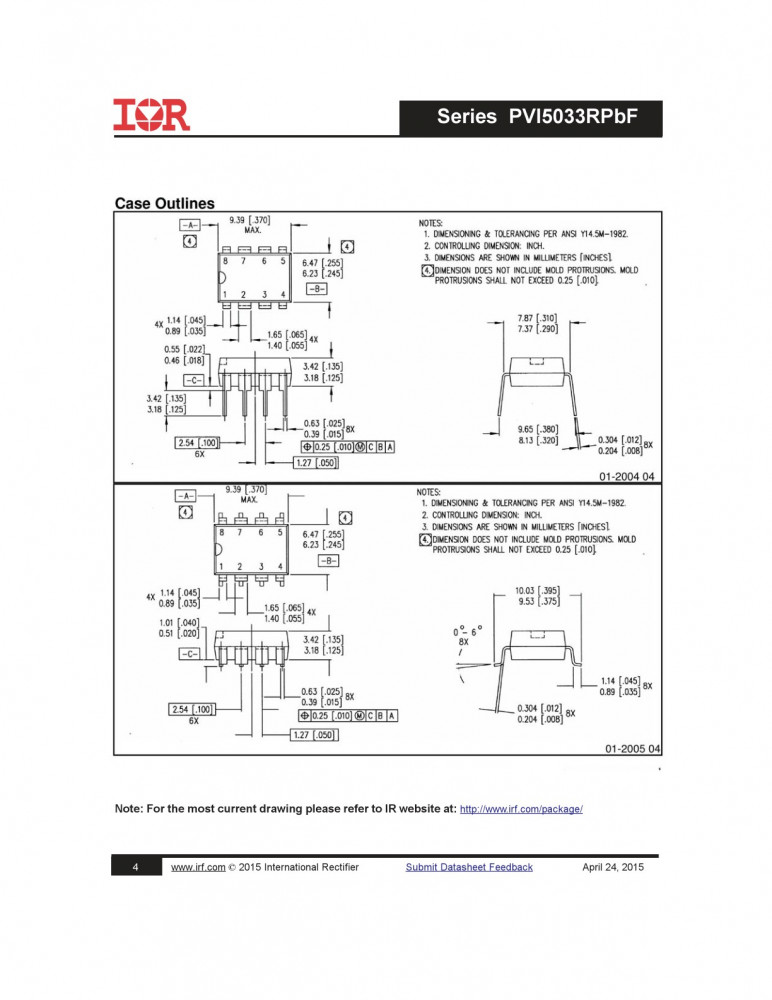 PVI5033RSPBF datasheet page 4
