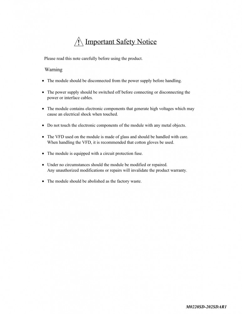 M0220SD-202SDAR1 datasheet page 2