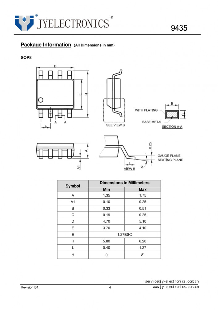 9435 datasheet page 4
