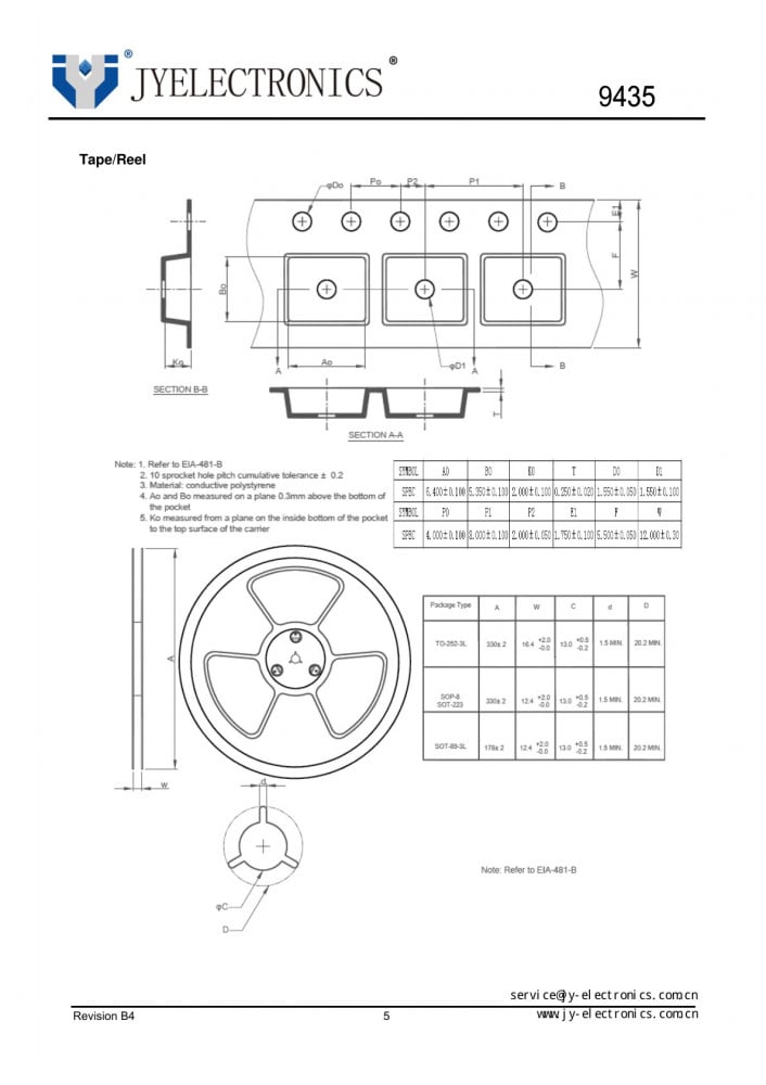 9435 datasheet page 5