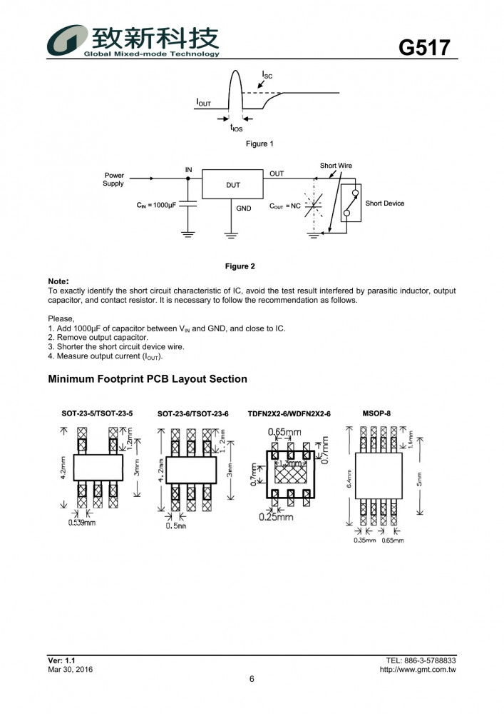 GMT G517 datasheet page 6