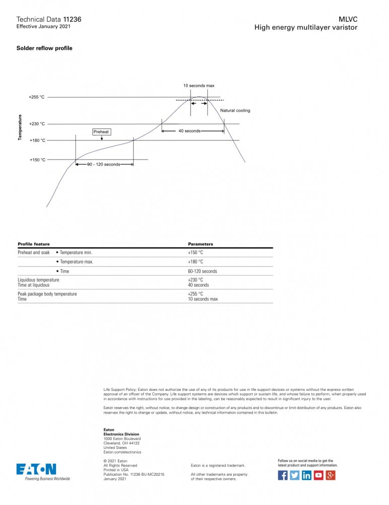 EATON MLVC datasheet page 8