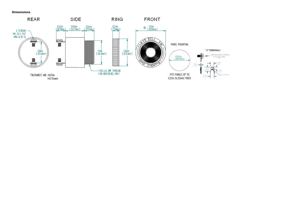 UW-09-515-S(F) product documentation page 2