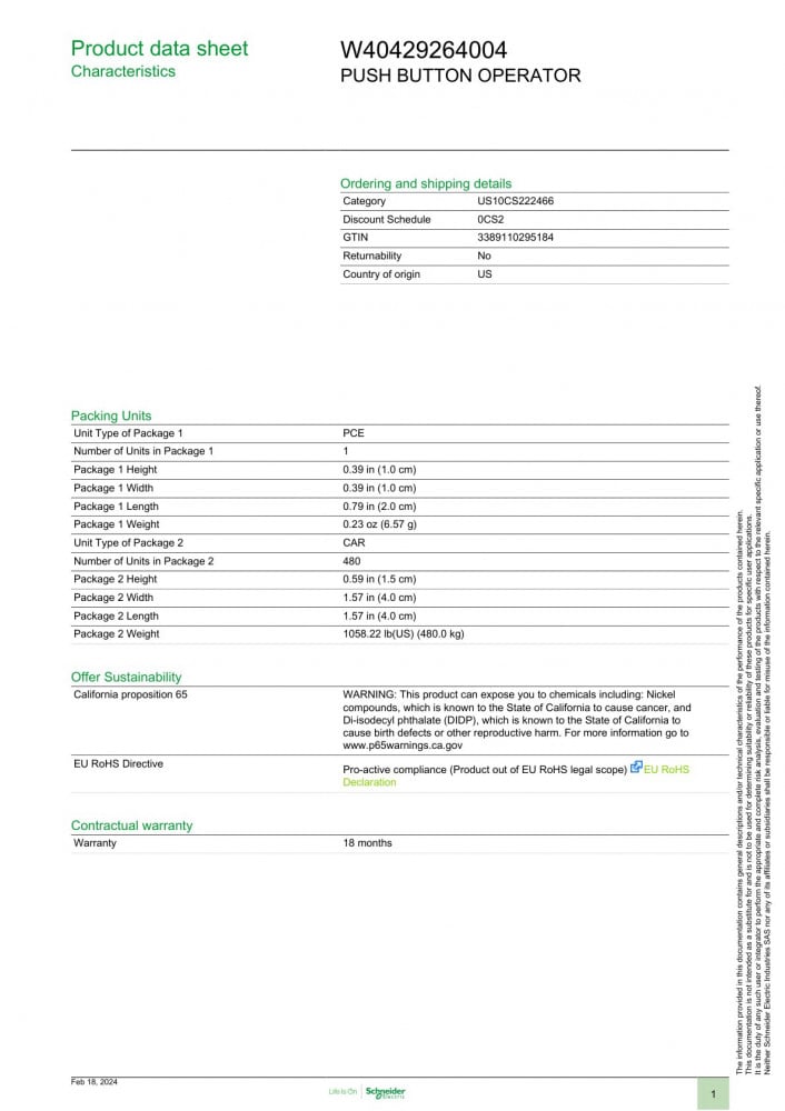W40429264004 technical document preview