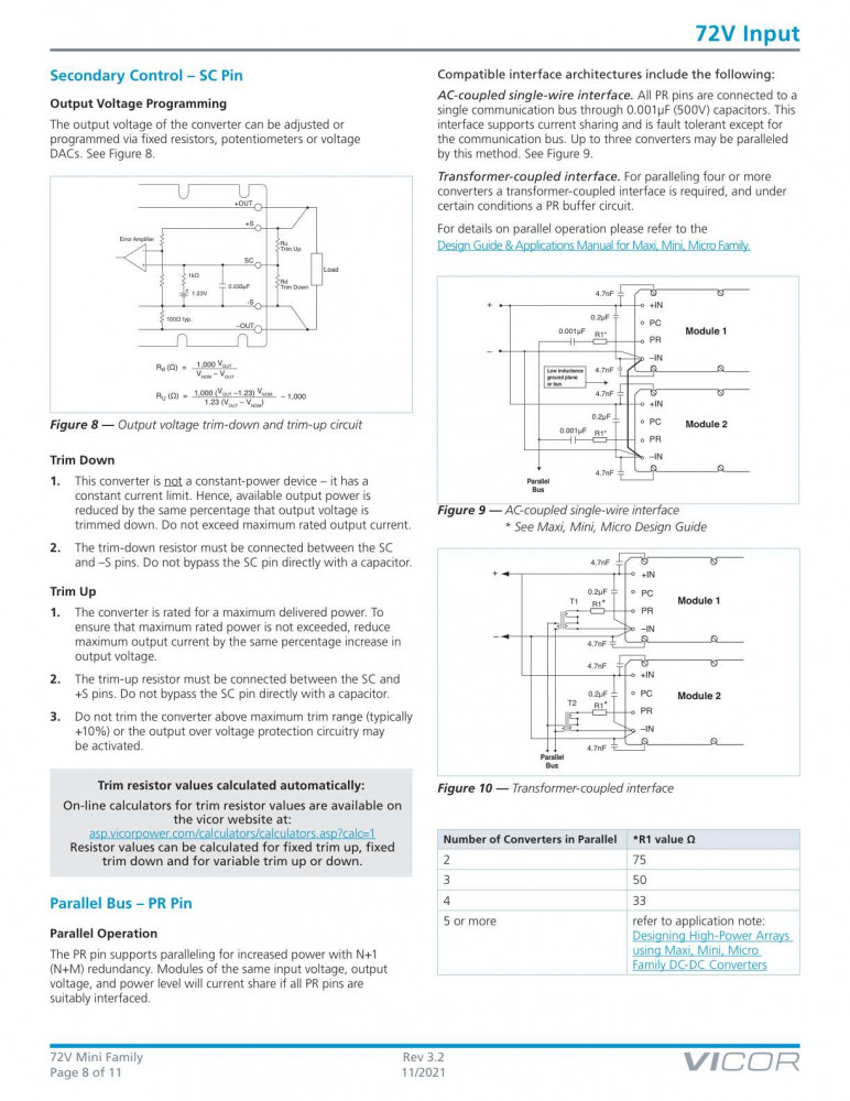 VICOR product document page 8
