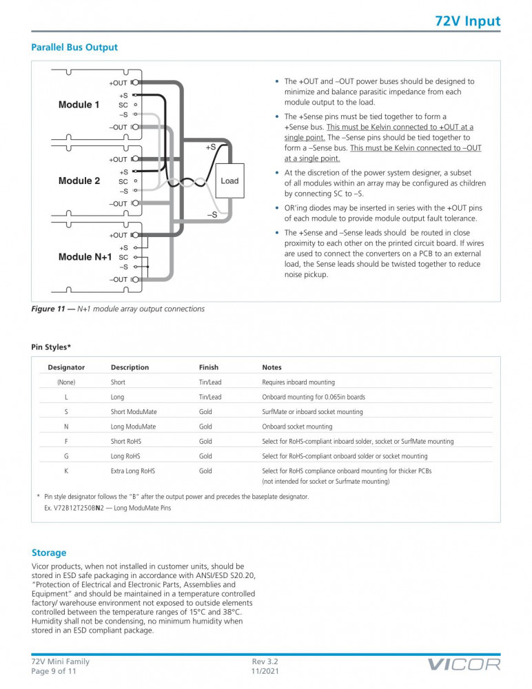 VICOR product document page 9