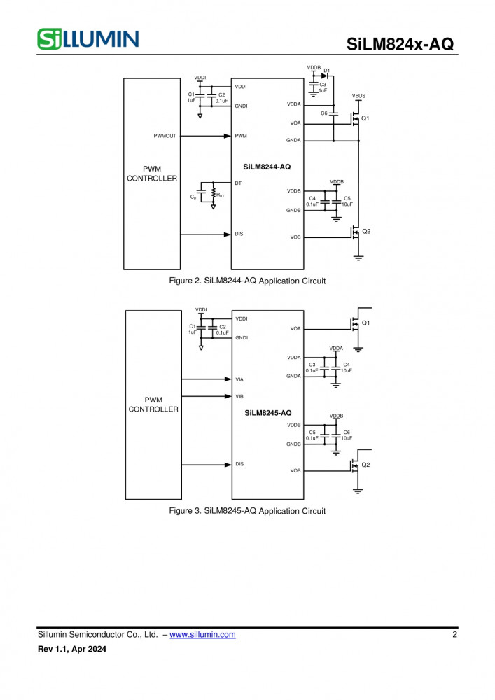 SiLM824x-AQ datasheet page 2