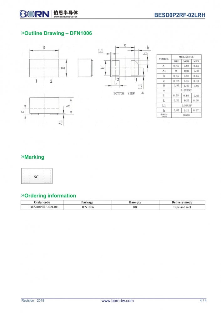 BESD0P2RF-02LRH datasheet page 4