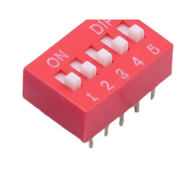 Korean Hroparts Elec DP-06RP DIP Switch