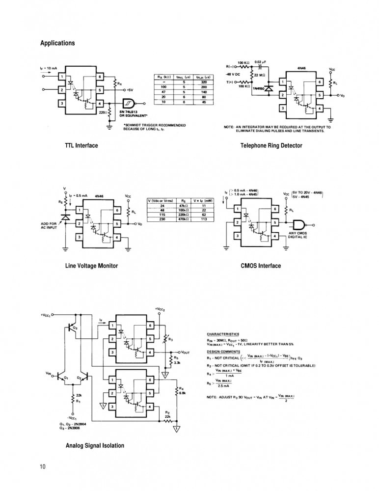 4N45 datasheet page 10