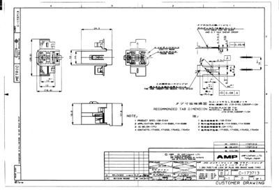 TE Connectivity 173713-2 Housings & Boots for sale