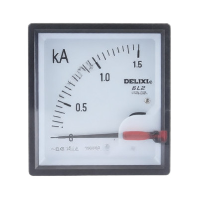 Delixi Electric 6L2A1500 Analog Panel Ammeter for sale