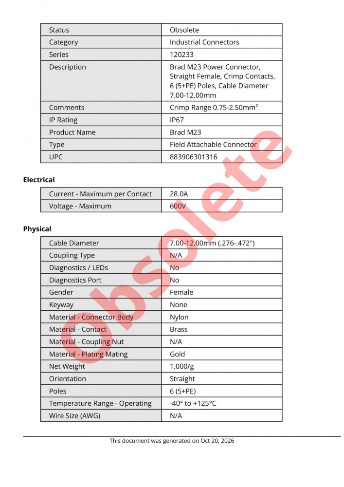 MOLEX 1202330001 product document image, page 2
