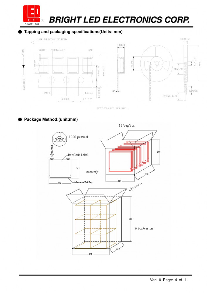 BL-2835N10 datasheet page 3