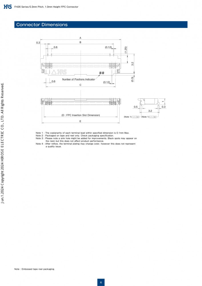 FH26W datasheet page 6