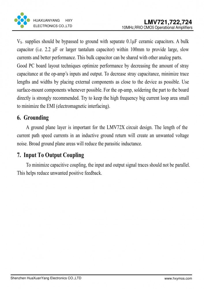 LMV721 datasheet page 10