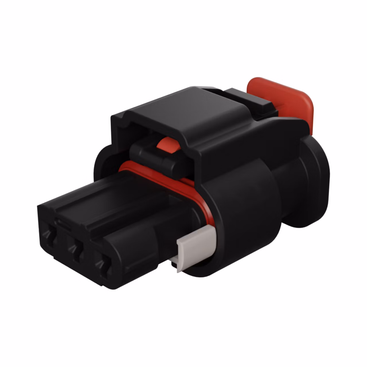 MXP120 Sealed Receptacle, 3 Circuit, Black Housing (T3-V2-S3), Key A, Black Insert for sale