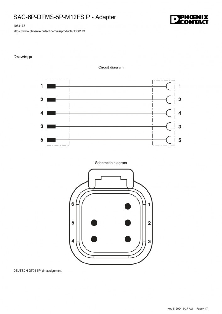 Phoenix Contact 1088173 technical document page 4