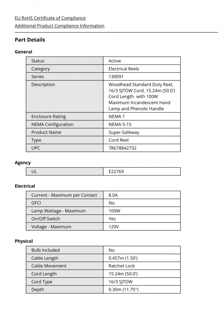 MOLEX 1300910021 document image, page 2