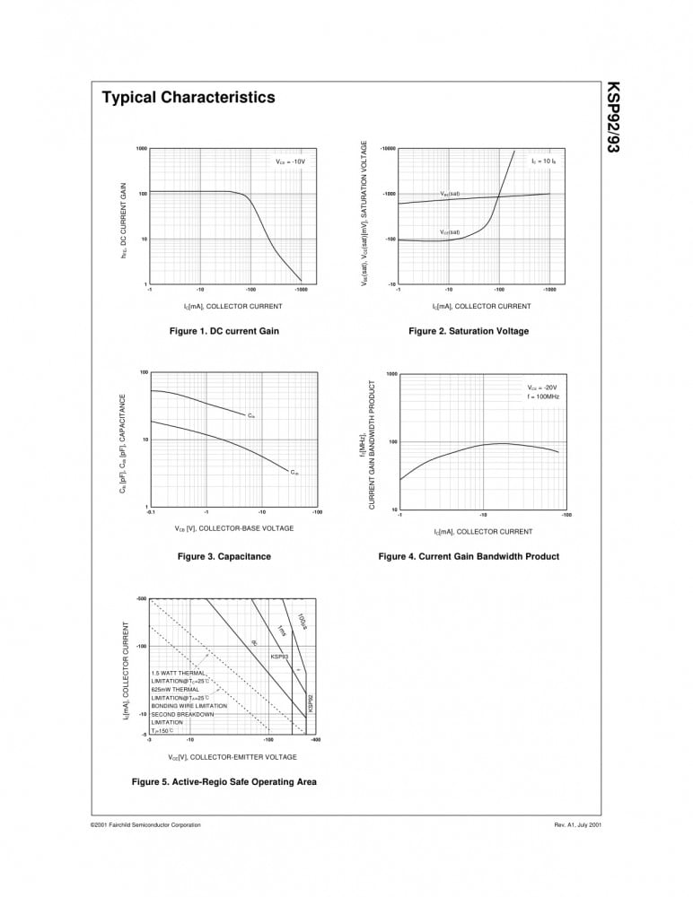 KSP92TA datasheet page 3