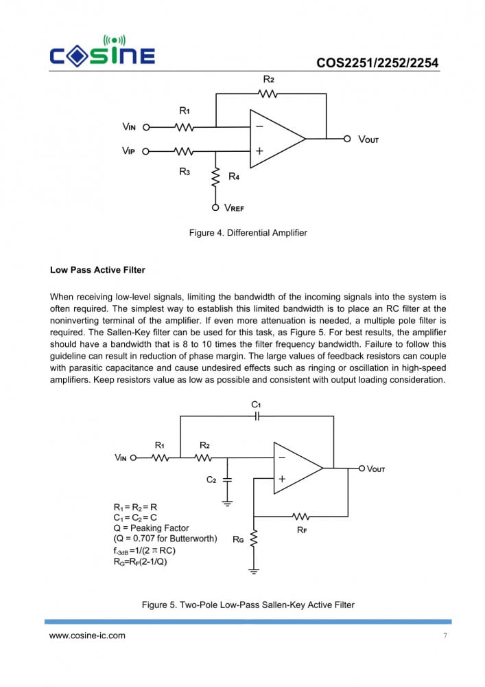 COS2254 datasheet page 7