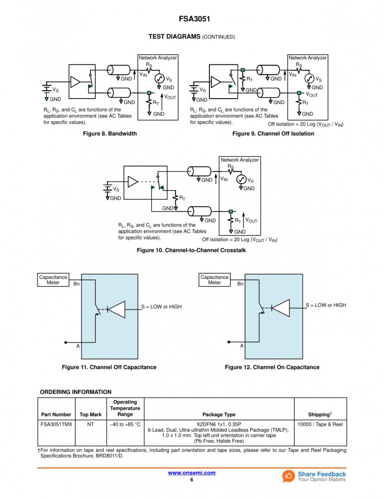 FSA3051 technical document, page 6