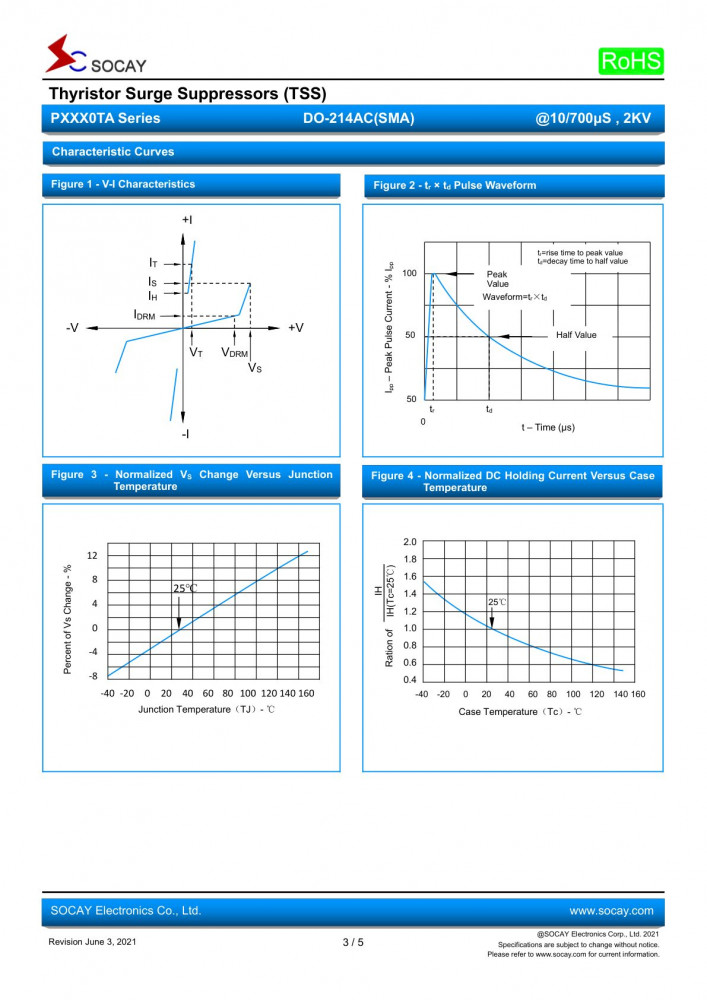 SOCAY P1300TA datasheet page 3
