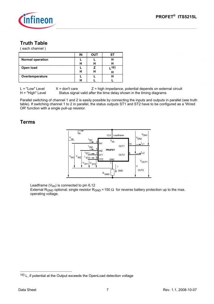 ITS5215L datasheet page 7