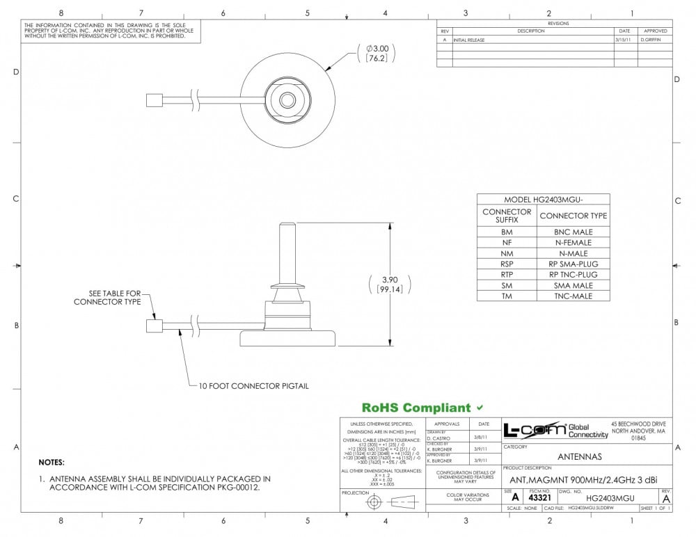 HG2403MGU-NM technical document page