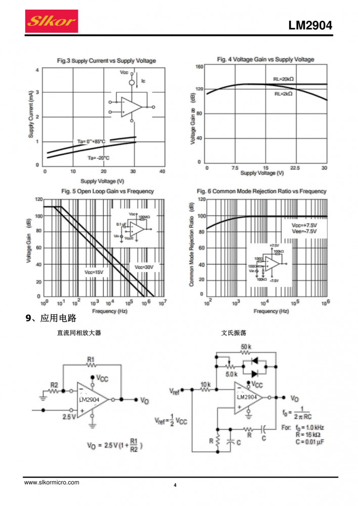 LM2904 datasheet page 4