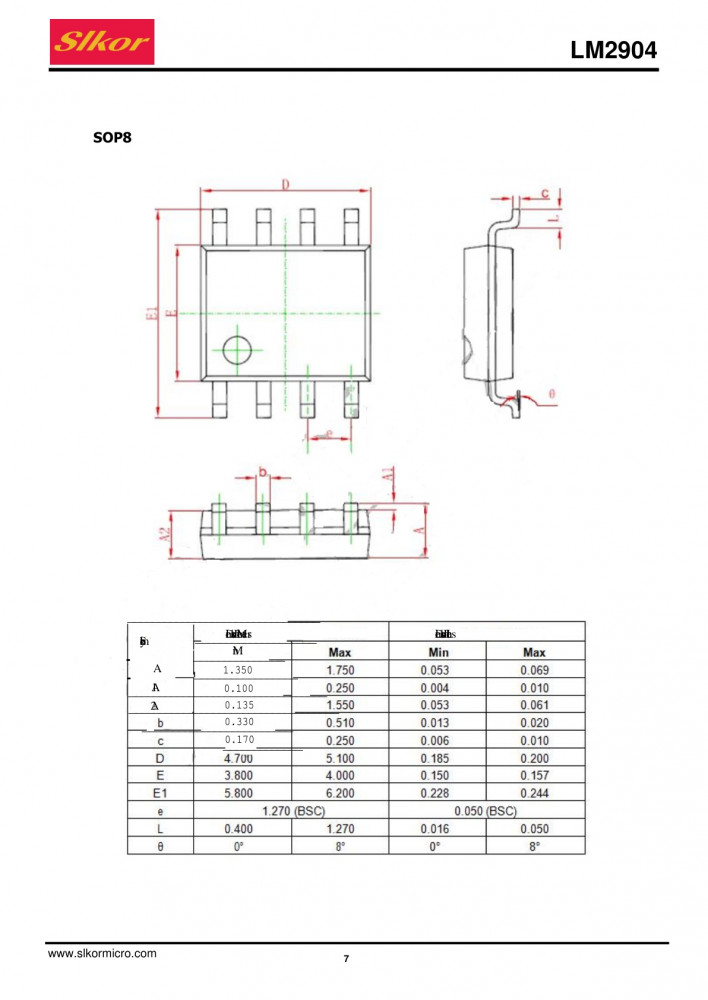LM2904 datasheet page 7