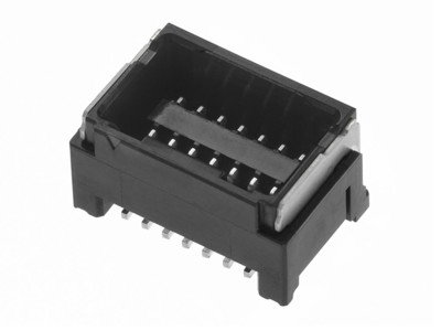 1.25mm Pitch, Micro-Lock Plus PCB Header, Dual Row, Vertical, Surface Mount, 0.10µm Gold Plating, Positive Lock, 30 Circuits, with Pick-and-Place Tape, Black