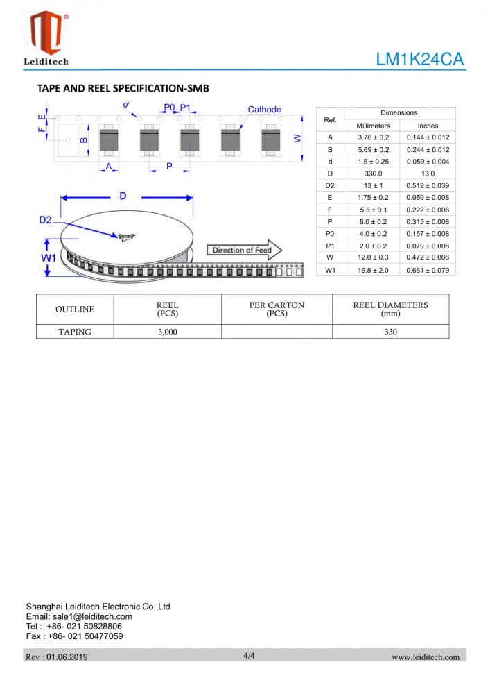 LM1K24CA datasheet page 4