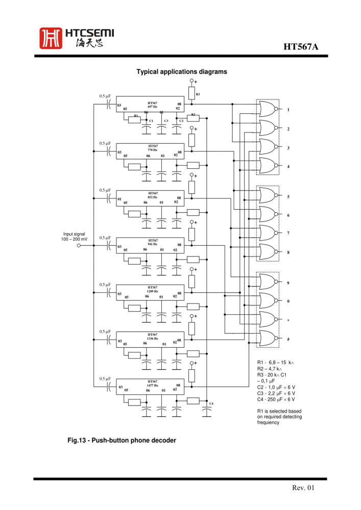 HT567ARZ datasheet page 10