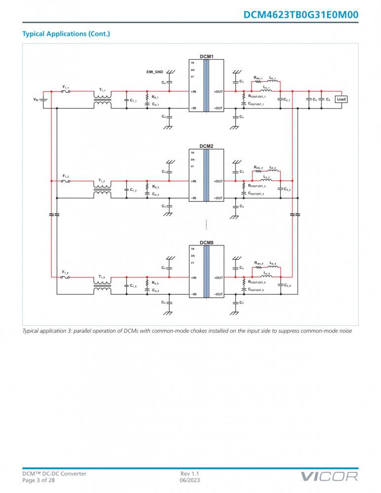 DCM4623TB0G31E0M00 technical document page 3