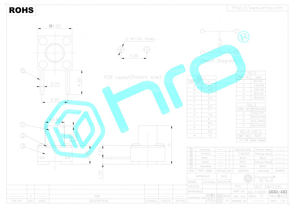 K2-1102DF-C4SW-01 technical drawing