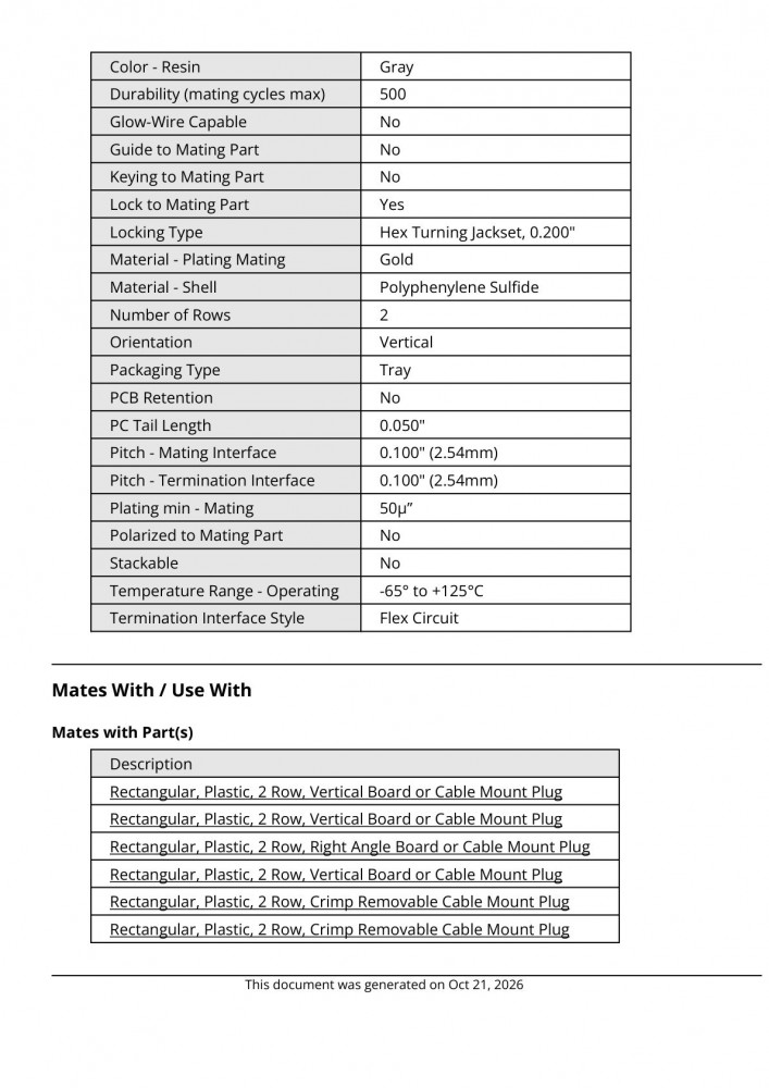 WTAX14SAF3JTB technical document preview, page 2