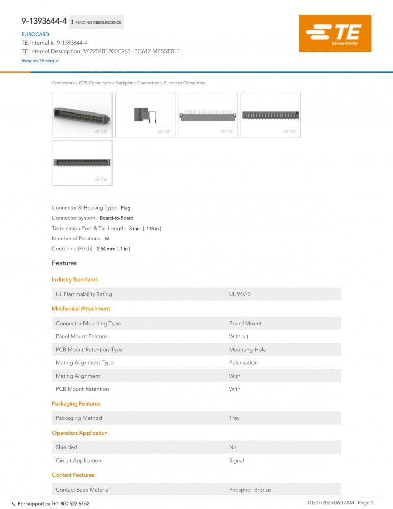 9-1393644-4 technical document page 1