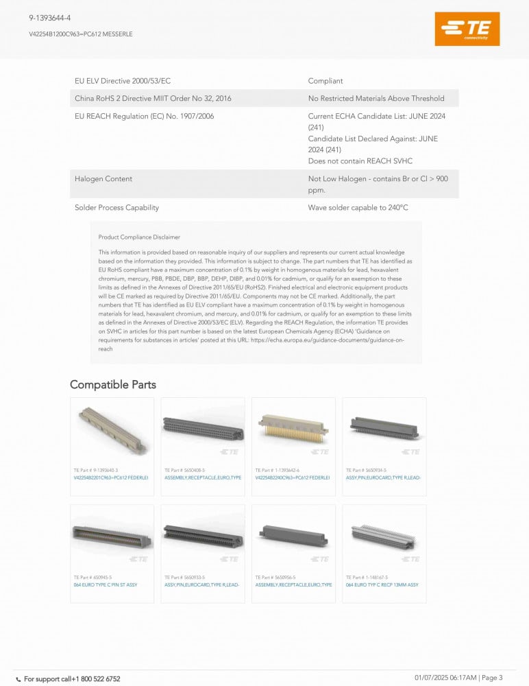 9-1393644-4 technical document page 3