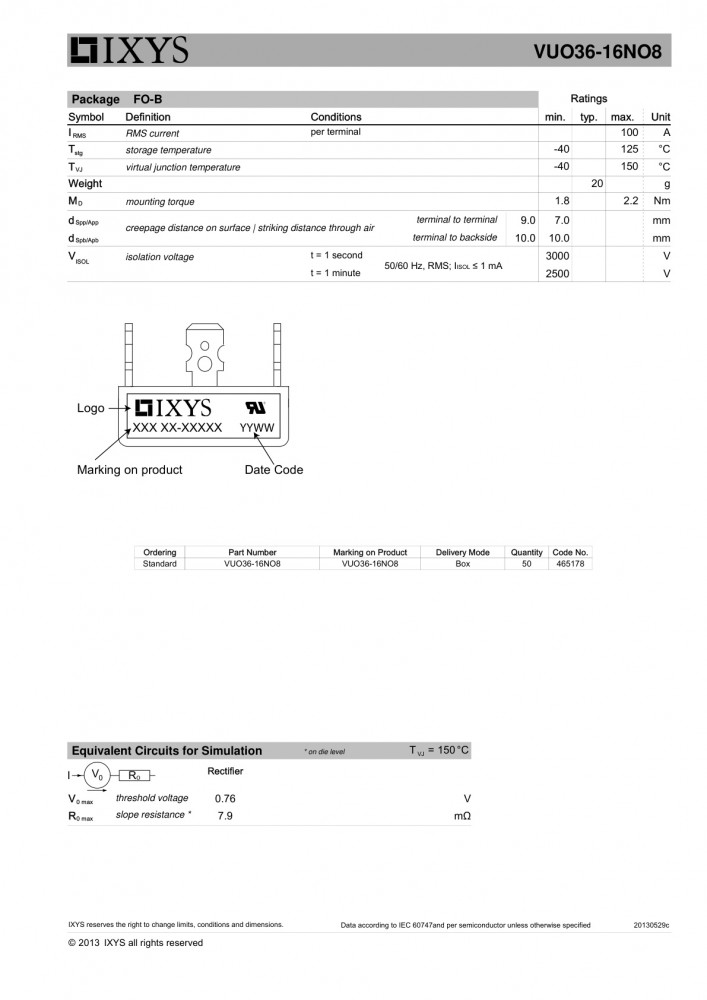 VUO36-16NO8 datasheet page 3