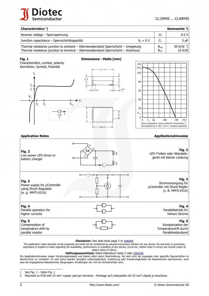 CL40M45 product document page 2