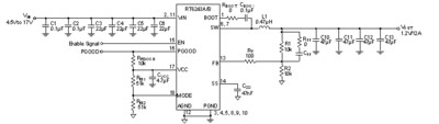 RT6224D - 3A, 18V, 1.4MHz ACOT® Synchronous Step-Down Converter