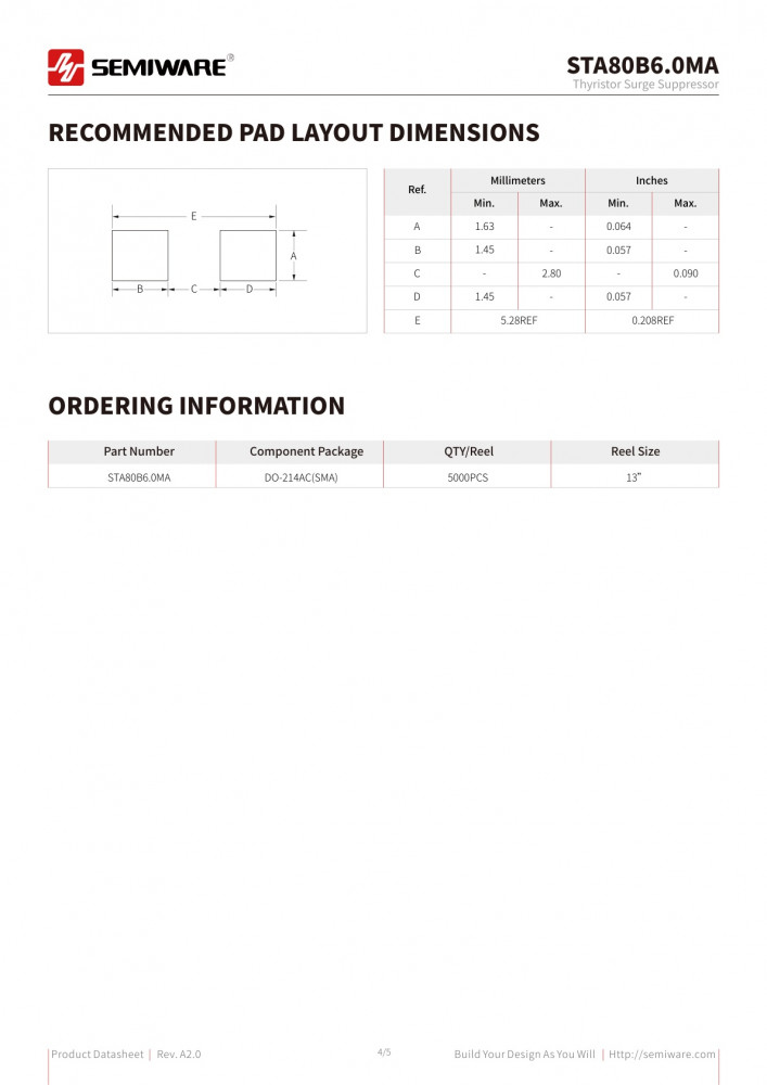 STA80B6.0MA datasheet page 4