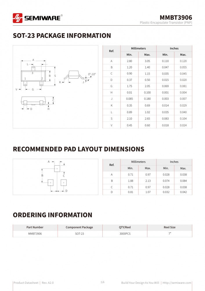 MMBT3906 datasheet page 5