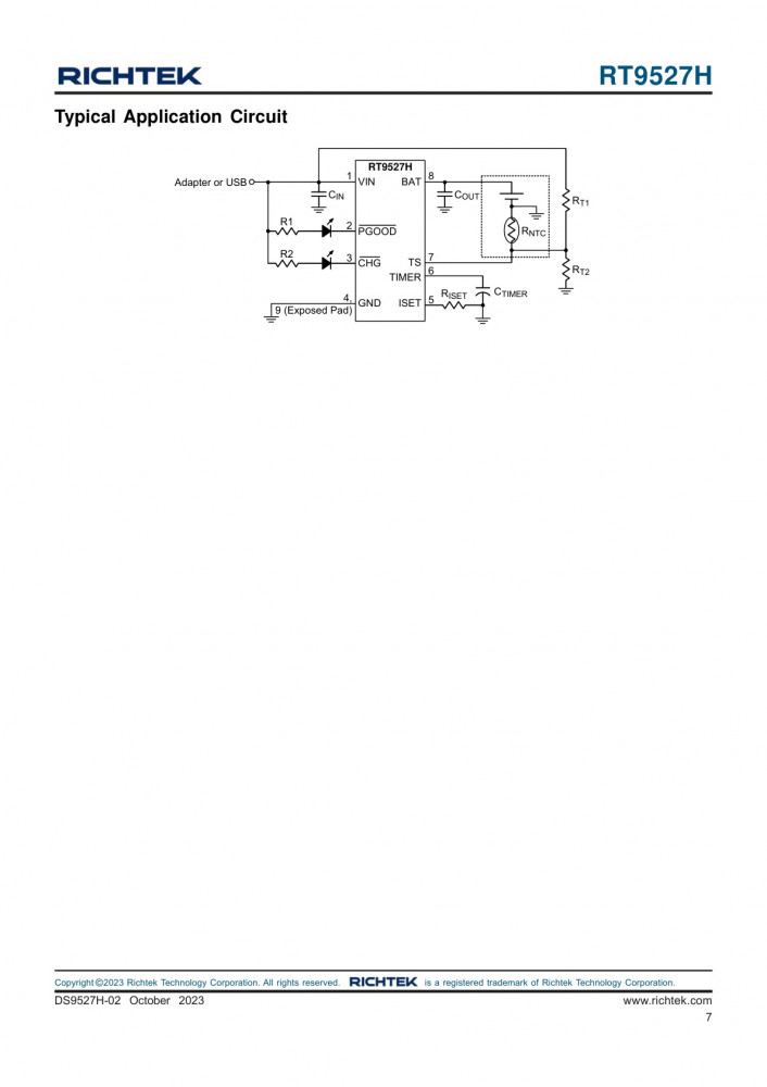 RT9527H datasheet page 7