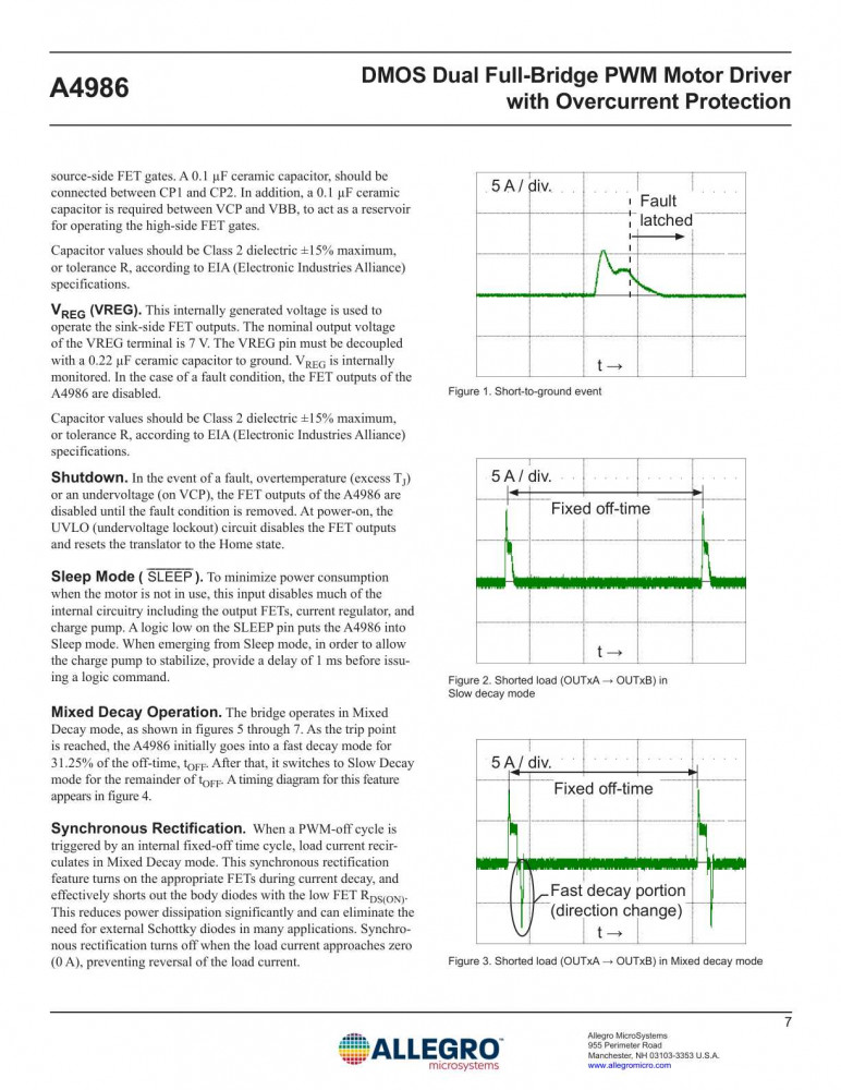 A4986 datasheet page 7