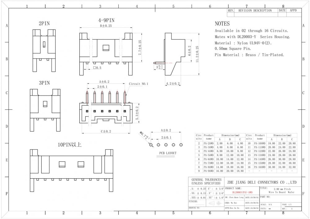 DLL PA-H-RT technical document page 7