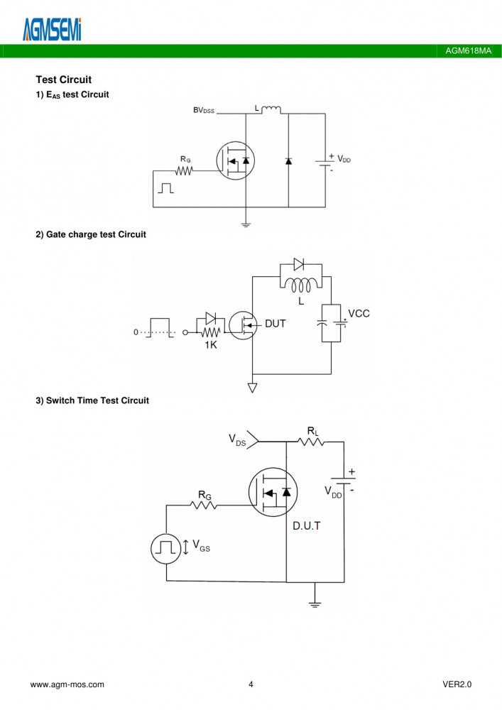 AGM618MA datasheet page 4