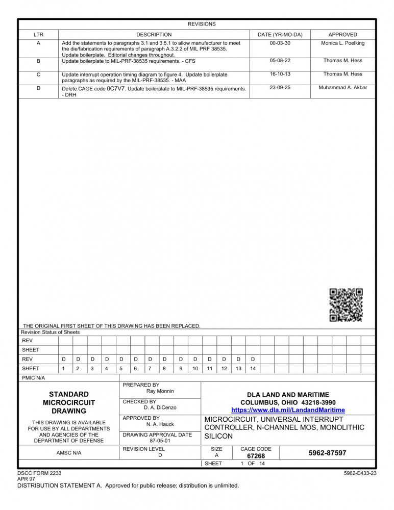 9519A-1PC technical document page 2