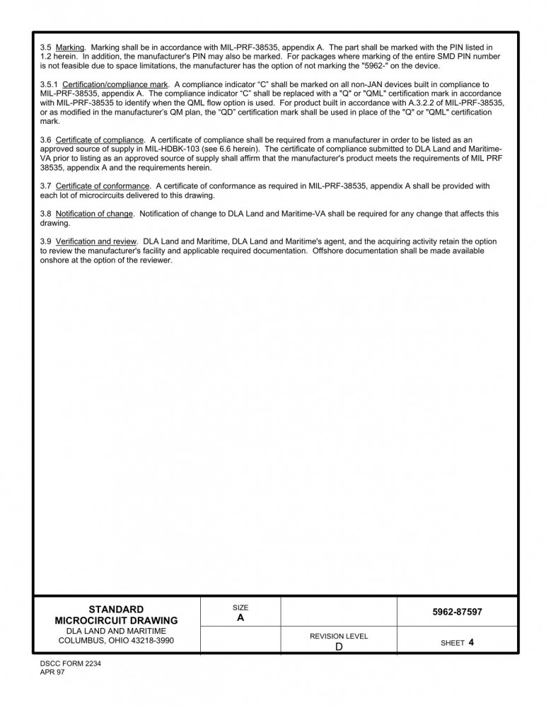 9519A-1PC technical document page 5